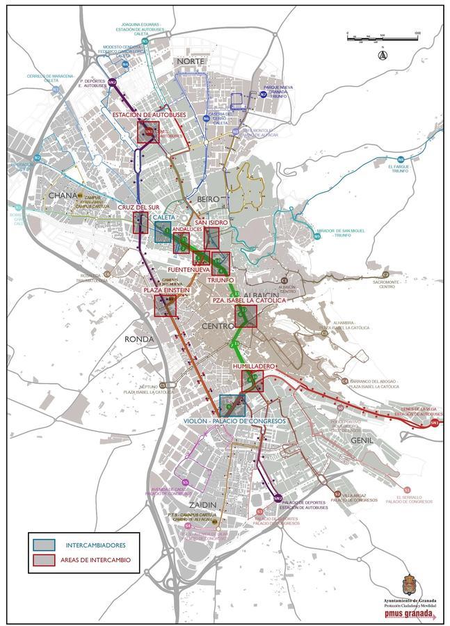 El nuevo sistema de transporte público en Granada facilitará el ...