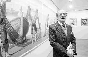 Rafael Revelles muestra en su obra «gente aferrada a la vida» | Ideal